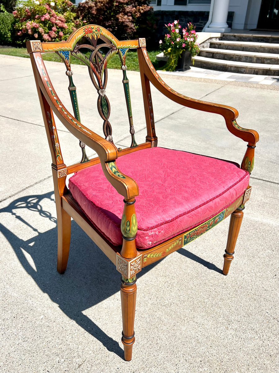 Chelsea House Port Royal Painted Armchair – KLM Luxury Consignment