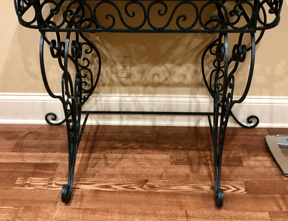 Early 20th Century French Iron Console Table Base – KLM Luxury Consignment